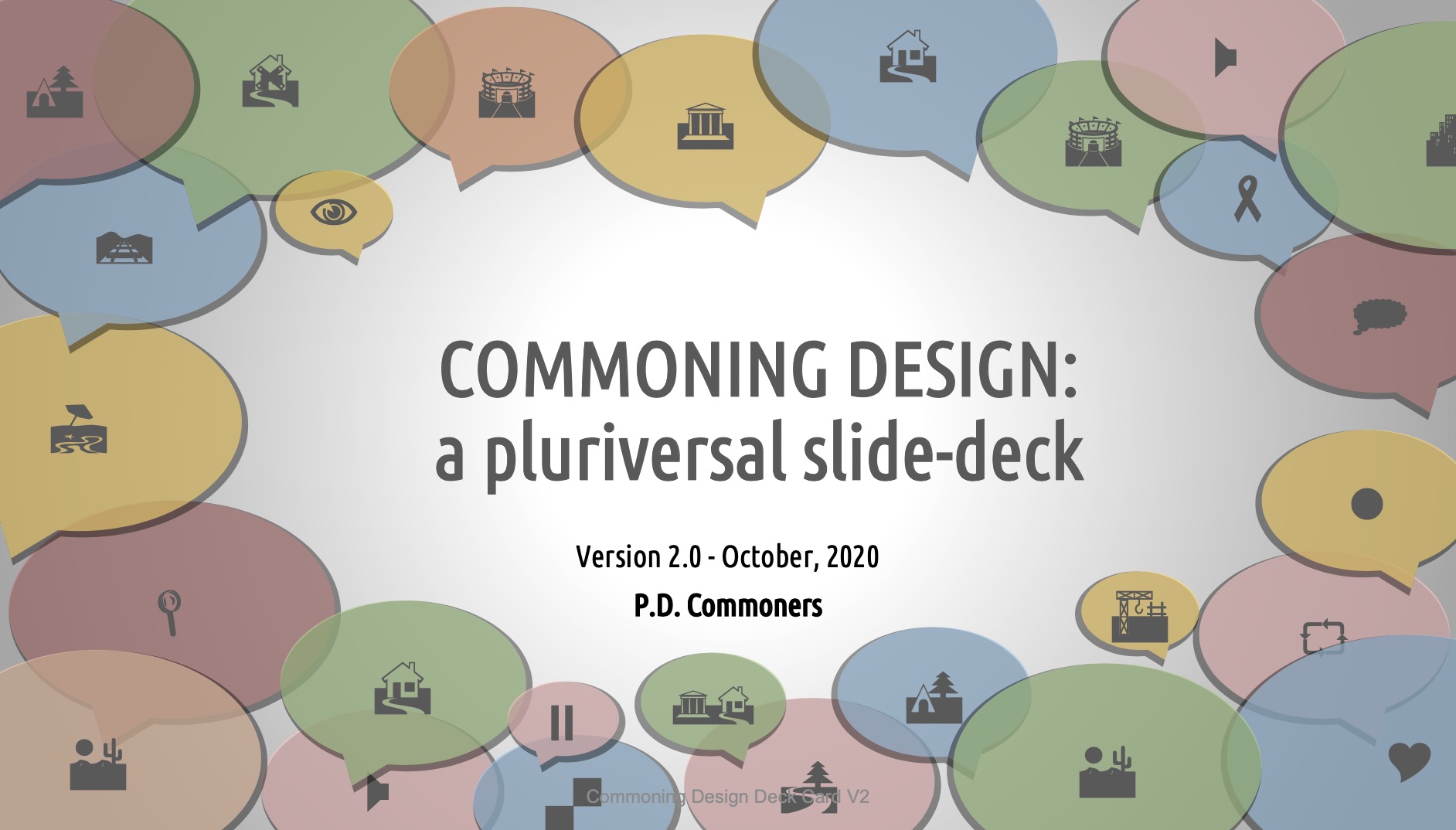 Commoning Design: a Pluriversal Slide-Deck – Frederick van Amstel